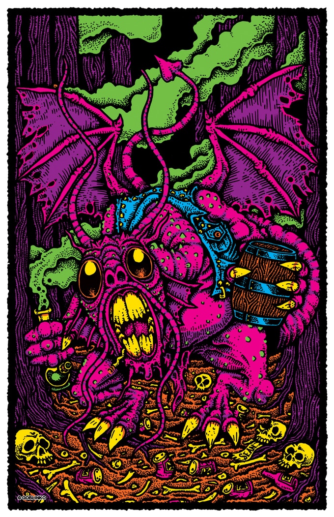 Kickstarter: Acid Vomit! The Art of Sean Aaberg – MRAAKTAGON